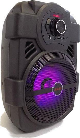 Akai ABTS-808L Σύστημα Karaoke με Ενσύρματo Μικρόφωνo σε Μαύρο Χρώμα ...