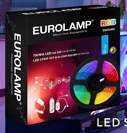 Eurolamp 145-70044 Ταινία LED Τροφοδοσίας 12V RGB Μήκους 2x5m και 18 ...