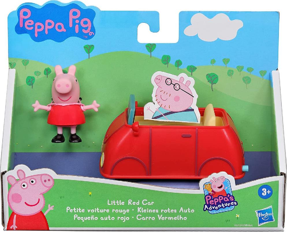 Hasbro Παιχνίδι Μινιατούρα Peppa Pig Little Red Car για 3+ Ετών F2212 | apothema.gr