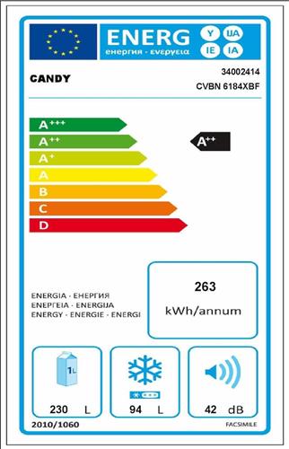 Candy CVBN 6184XBF Inox | apothema.gr