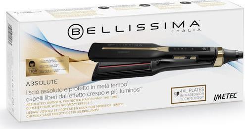 Imetec Bellissima Absolute 4XL Infrared & Ion Technology Πρέσα Μαλλιών ...