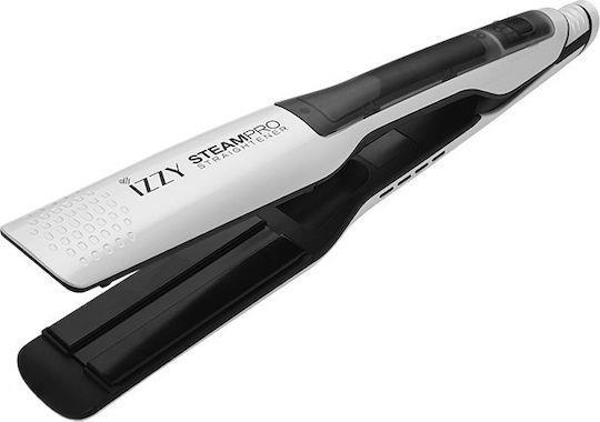 Izzy IZ-7106/2523 Steam Pro Πρέσα Μαλλιών με Ατμό και Κεραμικές Πλάκες ...