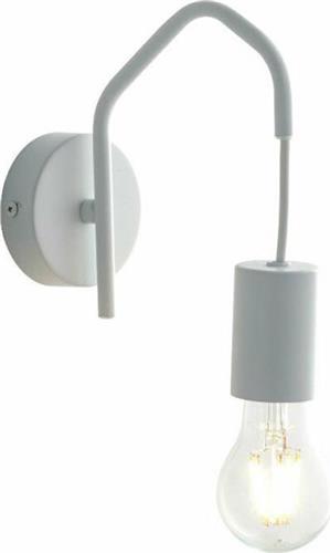 Luce Habitat Κλασικό Φωτιστικό Τοίχου σε Λευκό Χρώμα HABITAT-AP BCO ...
