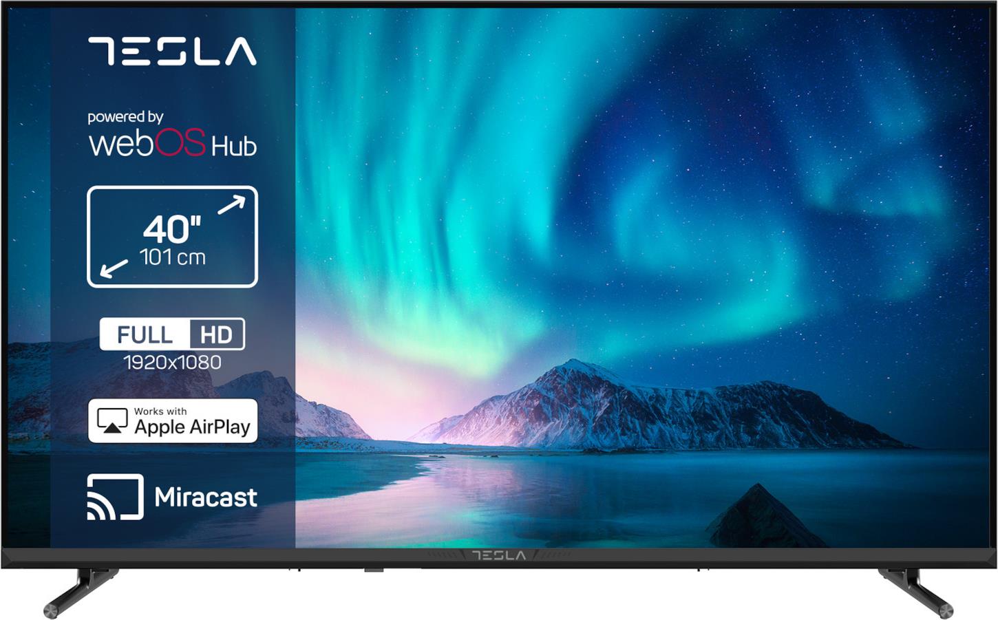 Tesla 40E645BFW Smart Τηλεόραση 40" Full HD LED HDR 2025 | apothema.gr