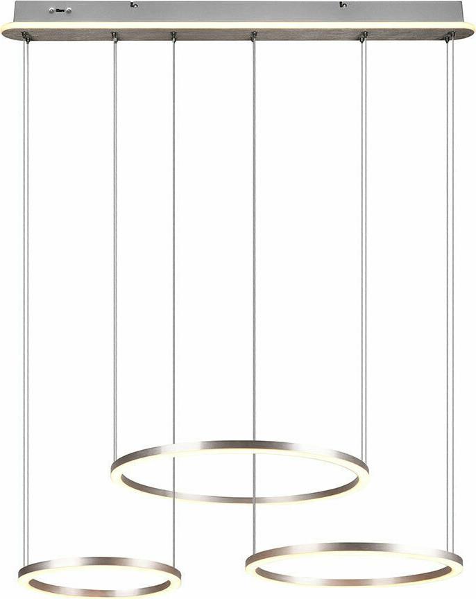 Trio Lighting Morrison Μοντέρνο Κρεμαστό Φωτιστικό Ράγα με Ενσωματωμένο ...