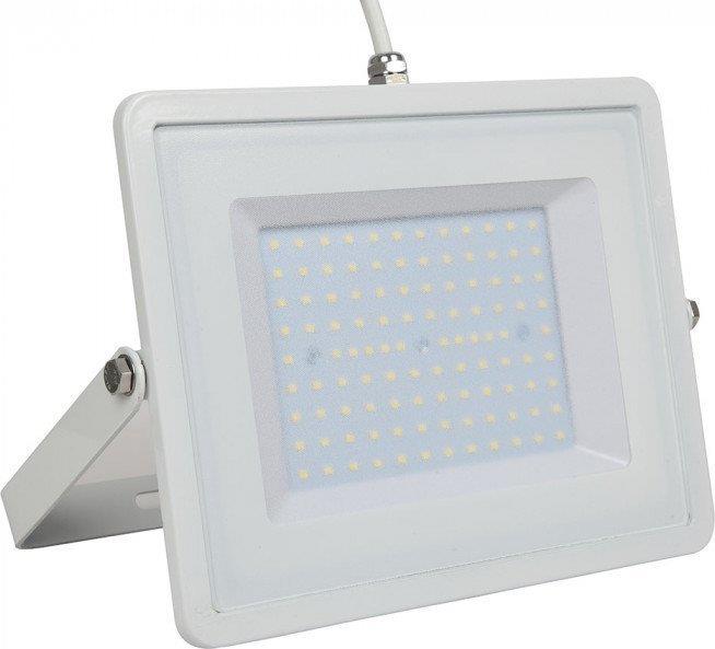 V-TAC Στεγανός Προβολέας IP65 Ισχύος 100W με Ψυχρό Λευκό Φως σε Λευκό ...