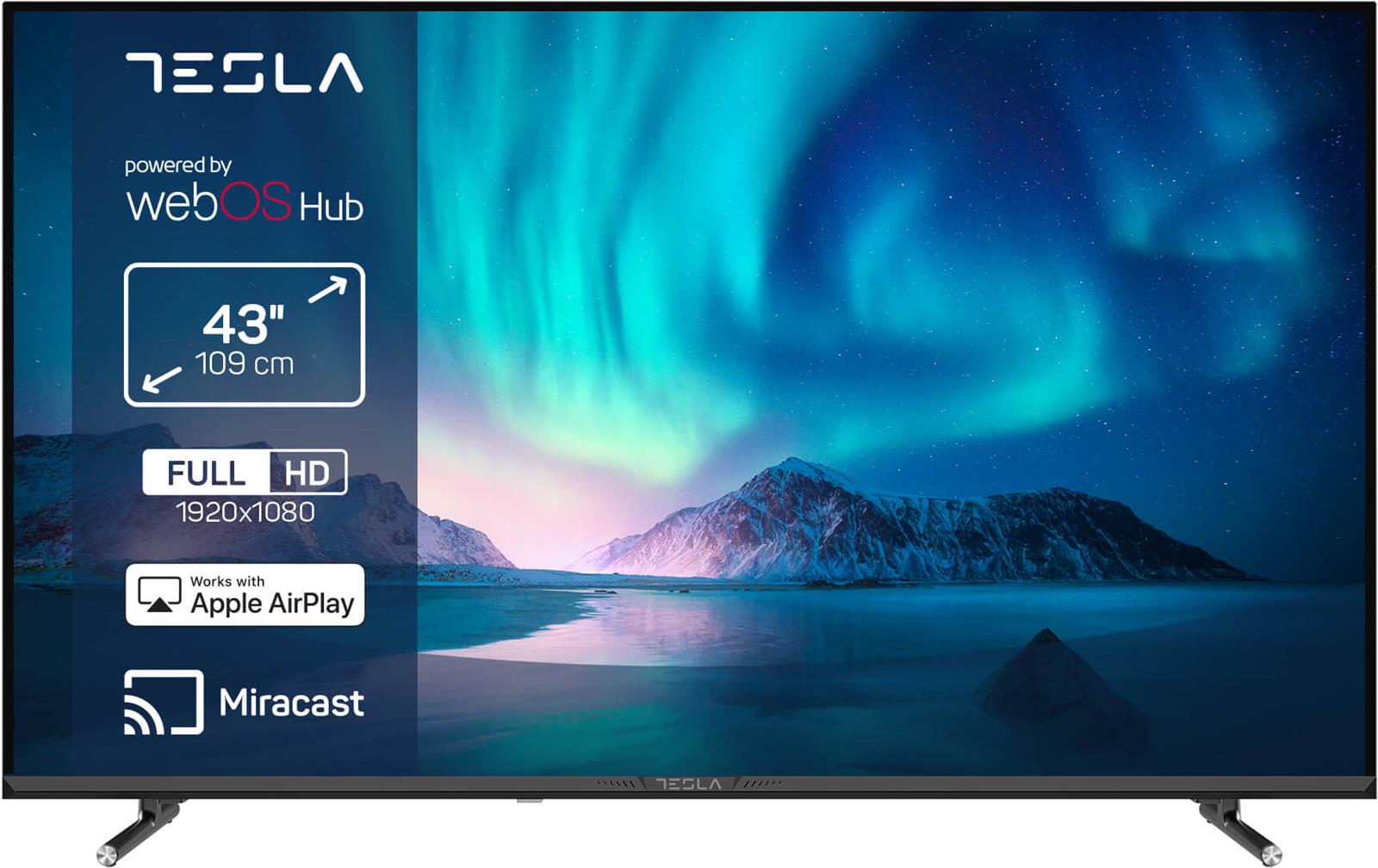 Tesla 43E645BFW Smart Τηλεόραση 43" Full HD LED HDR 2025 | apothema.gr